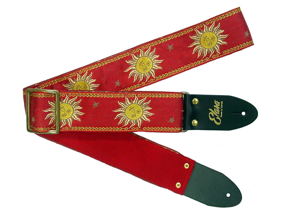 Sun Dance Red Ultrasuede | Elara Straps Official Site